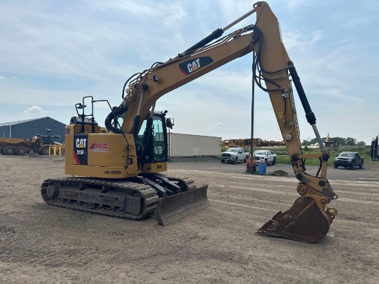 2018 CATERPILLAR 315FL ZERO TAIL SWING HYDRAULIC EXCAVATOR | Heavy ...