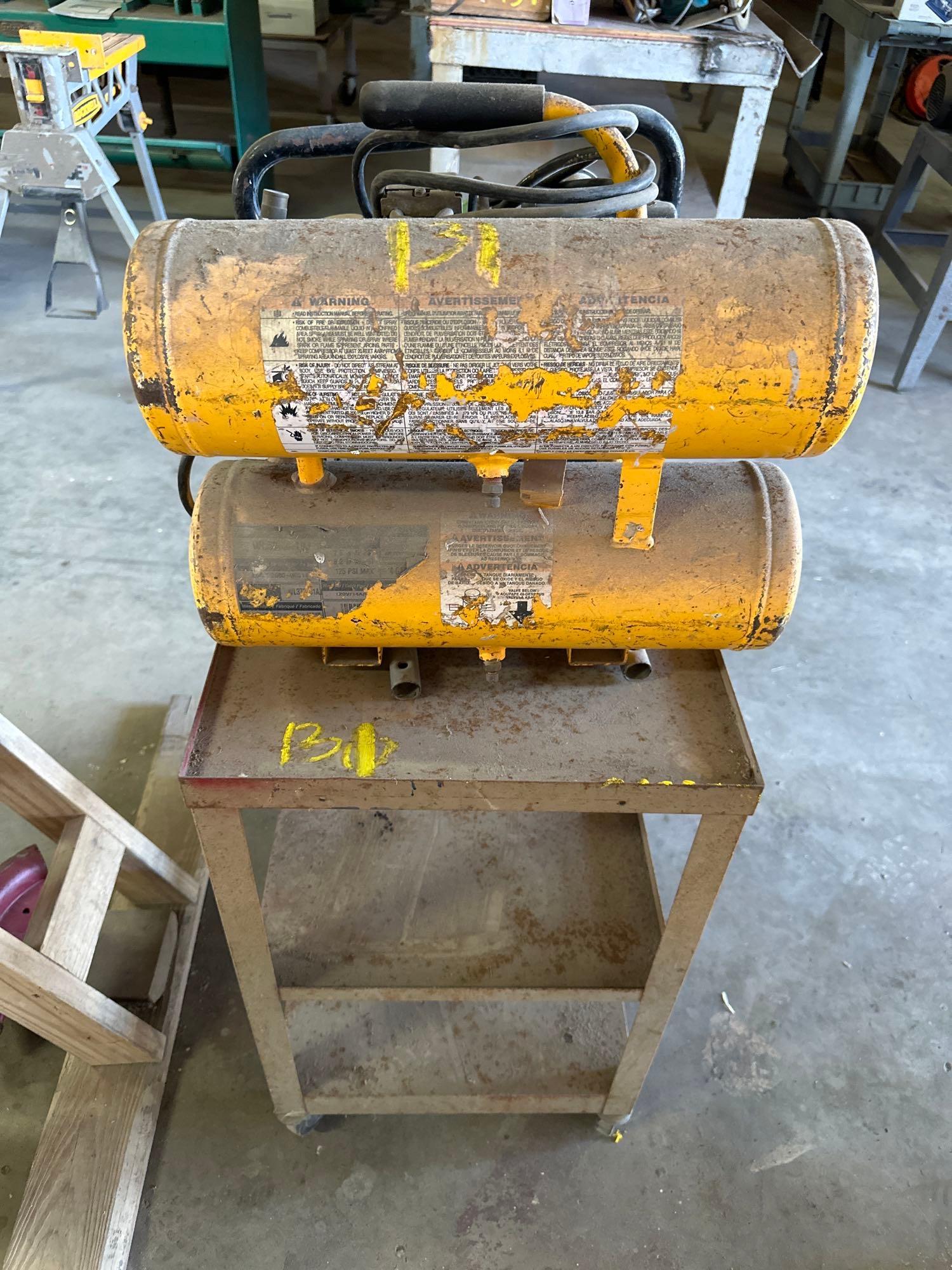 Air Compressor Cart Ridgid Air Compressor Cart With Reel And Hose