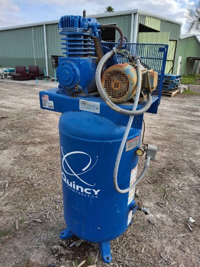 Quincy Air Compressor | Heavy Construction Equipment Light Equipment ...