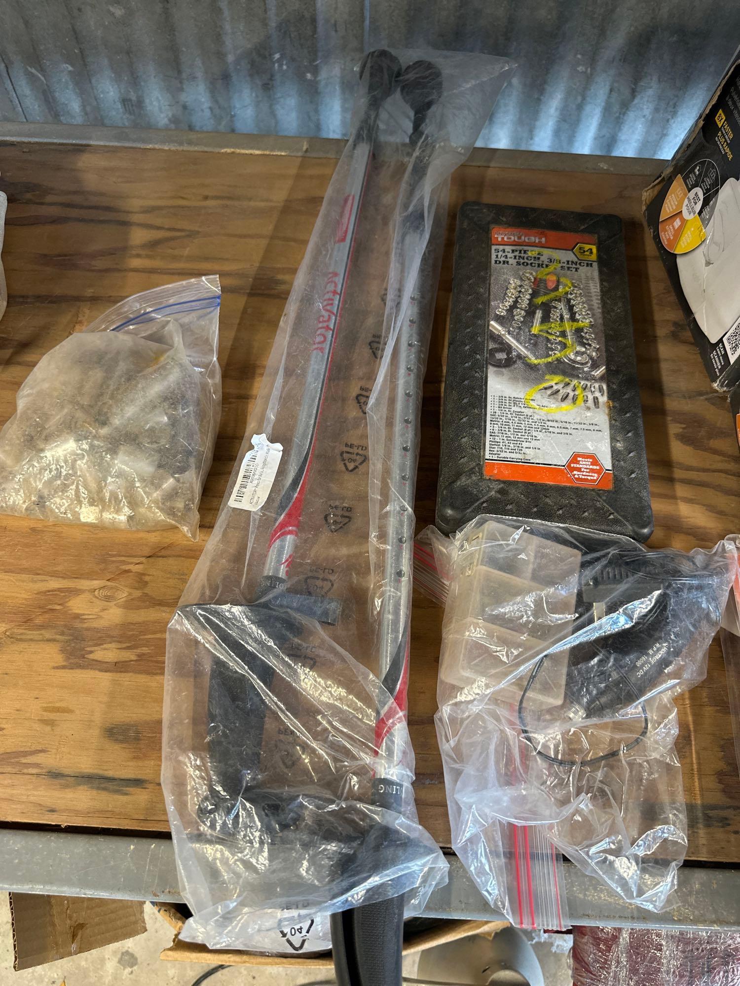 Walking Poles, Rotary Tool, Mechanic Ratchet & | Proxibid