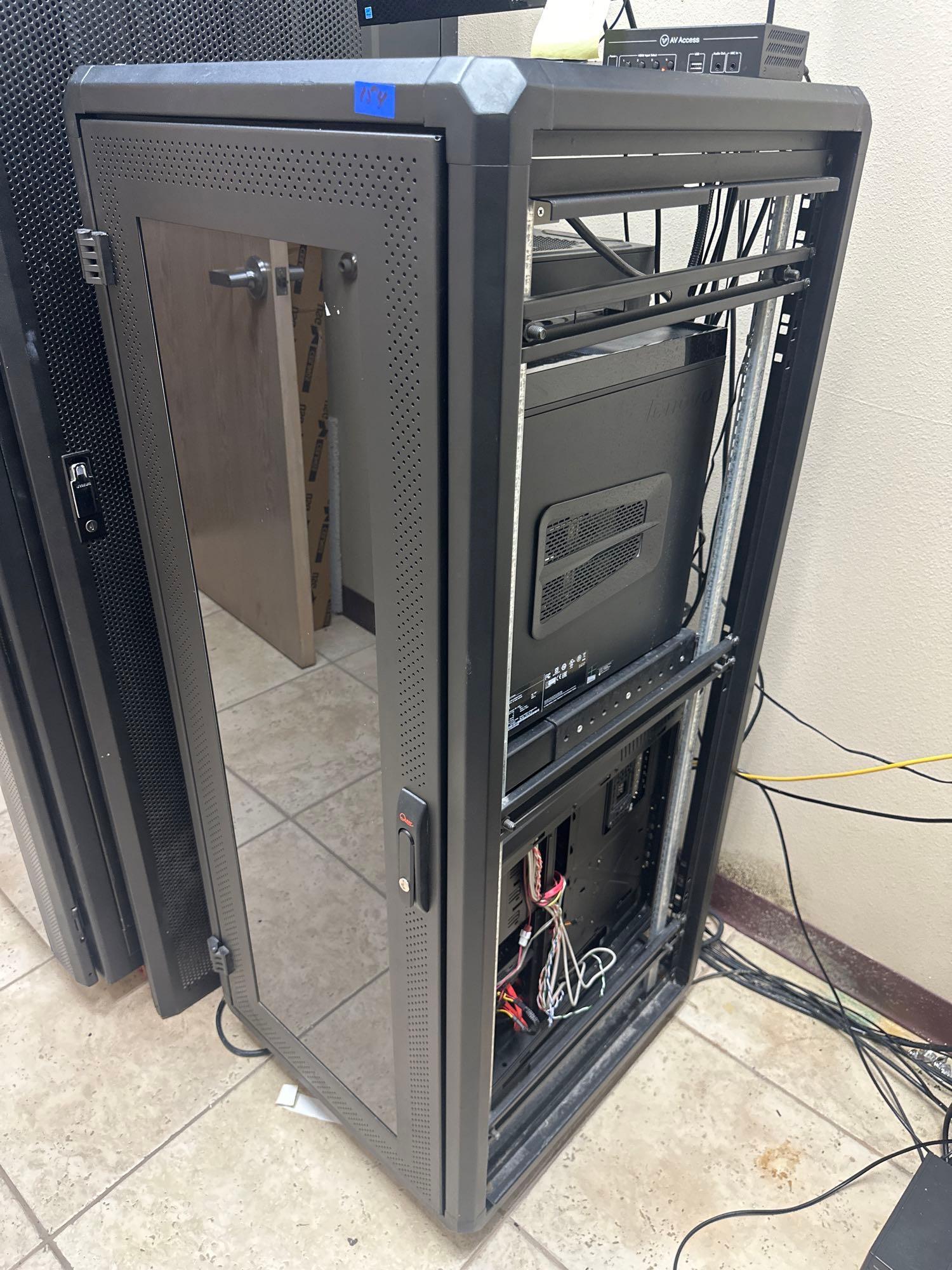 Quest Server Rack for Bitcoin Servers | Proxibid