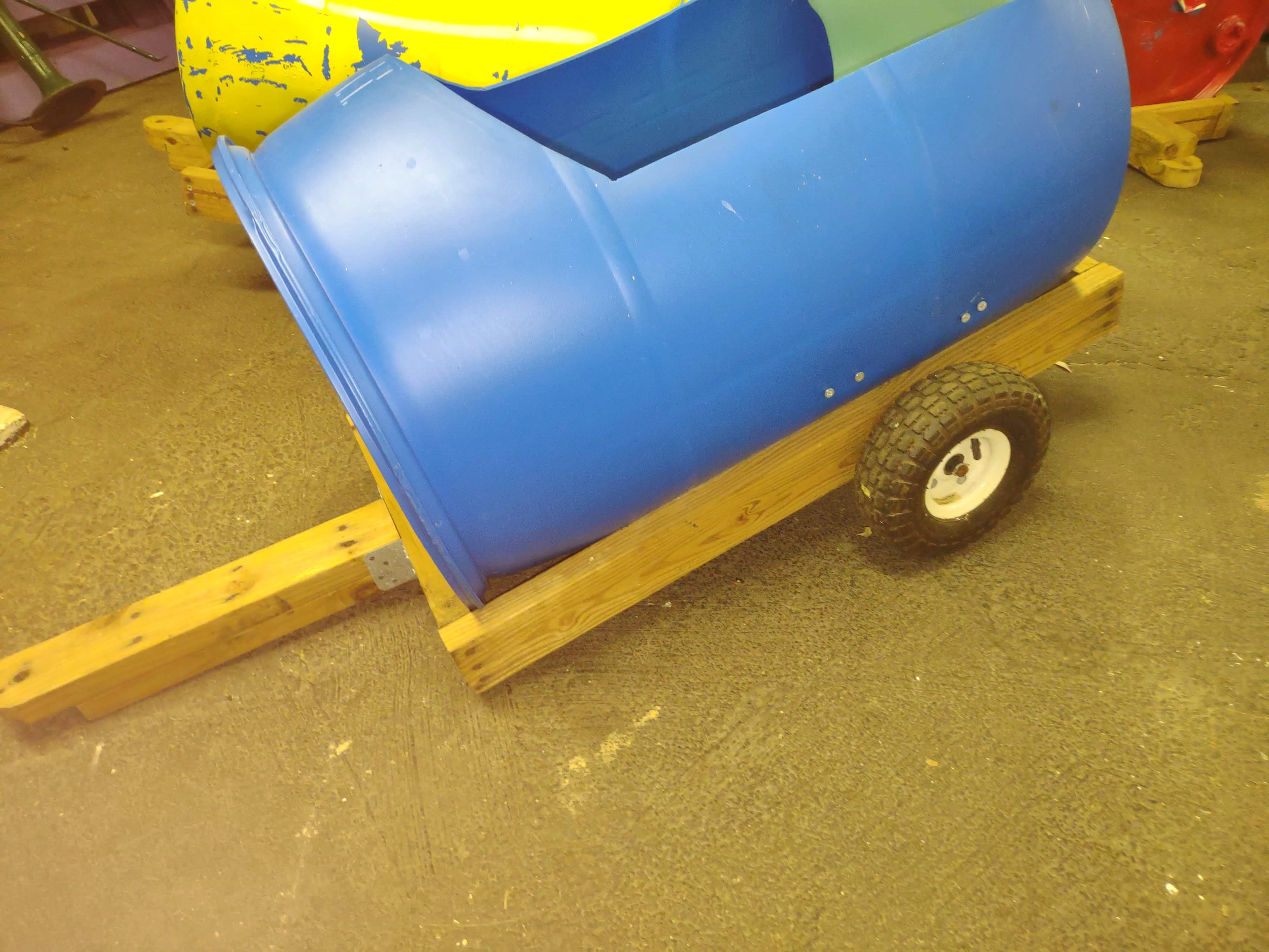 Homemade Barrel Train Plans