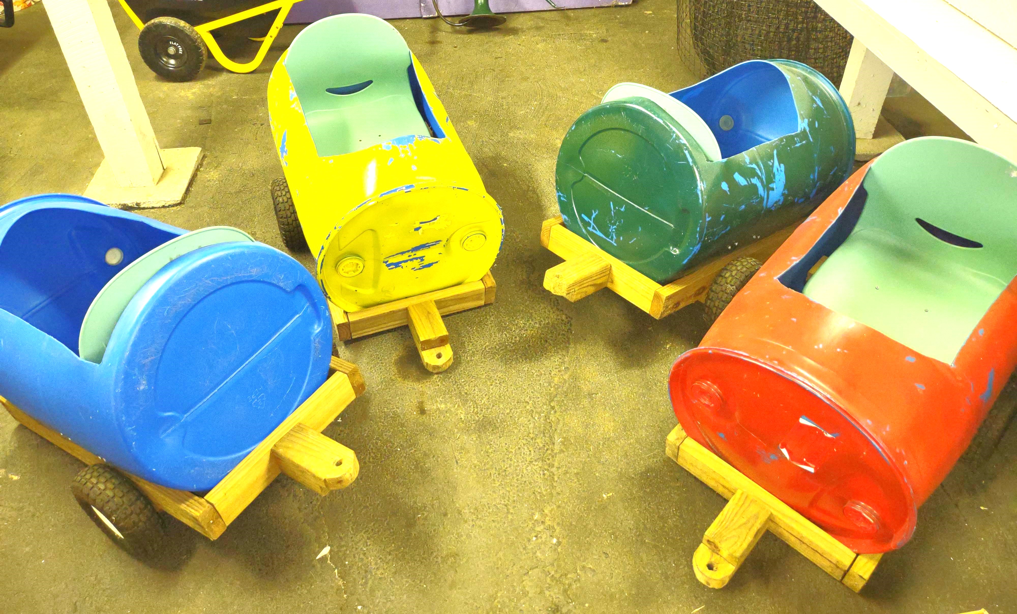 Homemade Barrel Train Plans