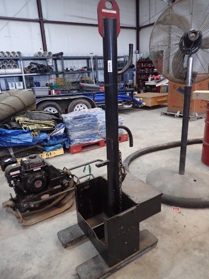Construction Site Oxygen Settling Torch Rack | Heavy Construction ...
