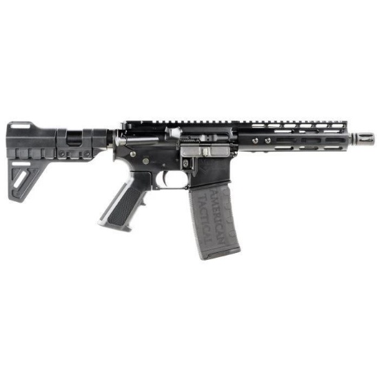 ATI MILSPORT Forged Aluminum AR Pistol - Black | 5.56NATO | 7.5" Barrel ...