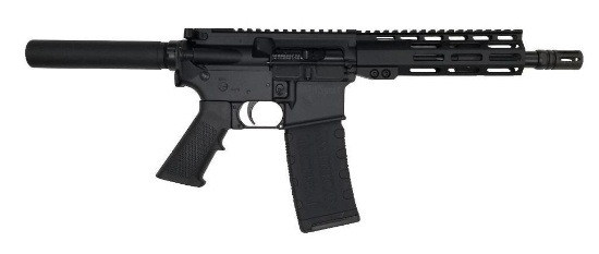 ATI MILSPORT Forged Aluminum AR Pistol - Black | 300BLK | 8.5" Barrel ...