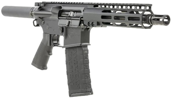 ATI MILSPORT Forged Aluminum AR Pistol - Black | 5.56NATO | 7.5" Barrel ...