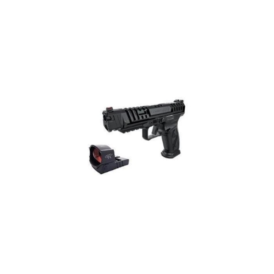 CANIK SFx RIVAL-S Pistol - Black | 9mm | 5" Barrel | 2 - 18rd Mag | MeCanik MO2 Optic | Steel ...