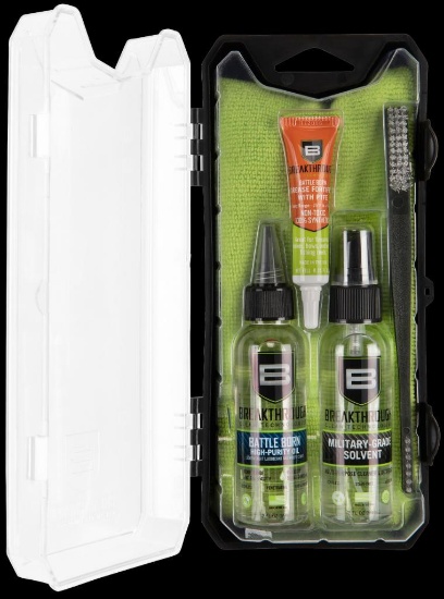 Breakthrough Clean BT101 Basic Cleaning Kit MultiCaliberGreen | Guns & Military Artifacts ...