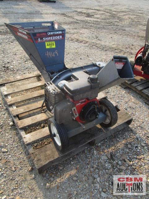 Craftsman 5hp Chipper Shredder Craftsman Chipper/Shredder 9hp