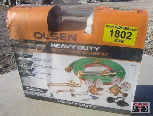 Olsen Heavy Duty Oxygen Acetylene...Welding & | Proxibid