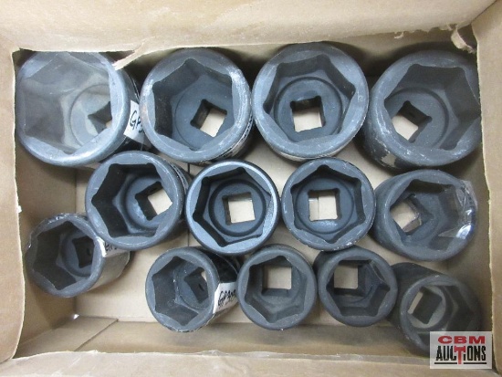 GP Grey Pneumatic 3/4" Drive 6Pt Shallow Well...Impact Sockets Metric ...