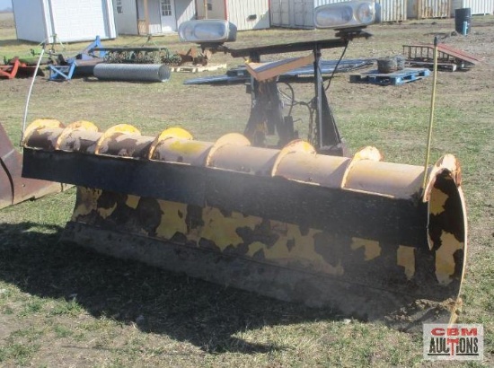 Fisher 9' Snow Plow With Controller, Wiring...Harness & Mount (Parts In ...