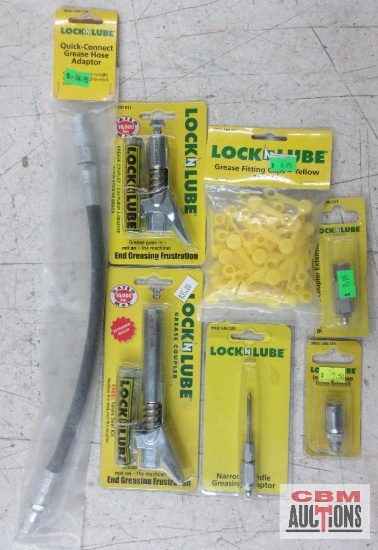 Lock-N-Lube LNL126 Quick-Connect Grease Hose Adapter GC81042 Grease ...