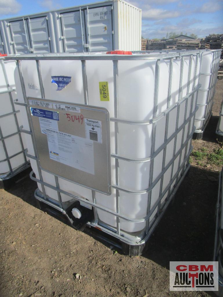IBC Chemical Tote With Cage | Proxibid