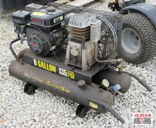 Central Pneumatic Wheelbarrow Twin Tank Air Compressor...(Unknown ...