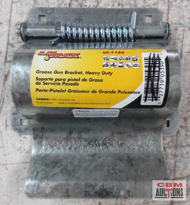 LuMax...LX-1186 Heavy Duty Grease Gun Bracket... | Proxibid