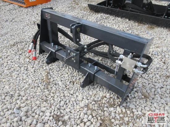 Landhonor PHA-16-2C Skid Steer 3-Point Adapter With PTO, 3-Pt Hitch ...