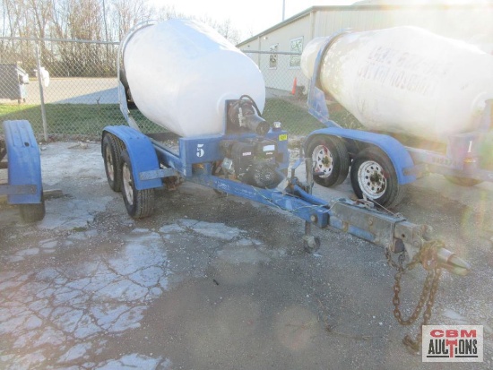 2015 Cart-Away 1 Cu Yd MixKing Portable Mixer, Tandem Axle, Brakes ...