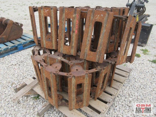 Steel Skid Steer Tracks Plus, 717779 | Online Auctions | Proxibid