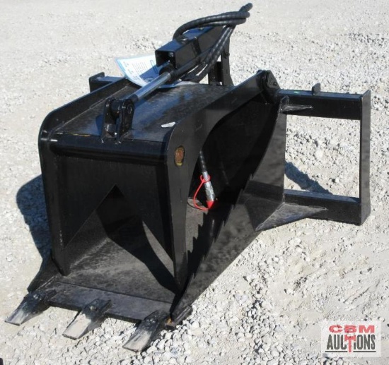 Future FT-SGB20 Skid Steer Tree Spade Stump Grapple Bucket S# 0995 *3 ...