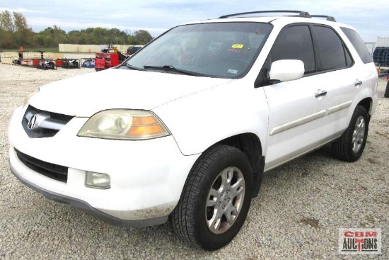 2006 Acura MDX Multipurpose Vehicle (MPV), VIN # 2HNYD18806H536162 ...