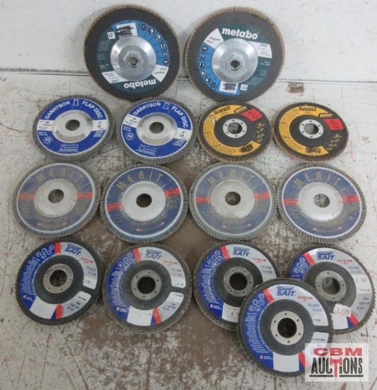 Mixed Brand/ Size Flapper Disc Assortment - Set of 15(+/-) | Online ...