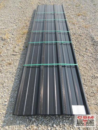 12' Black 28 Ga Barn Metal R Panel 36" Coverage 50+/- Pcs | Farm ...