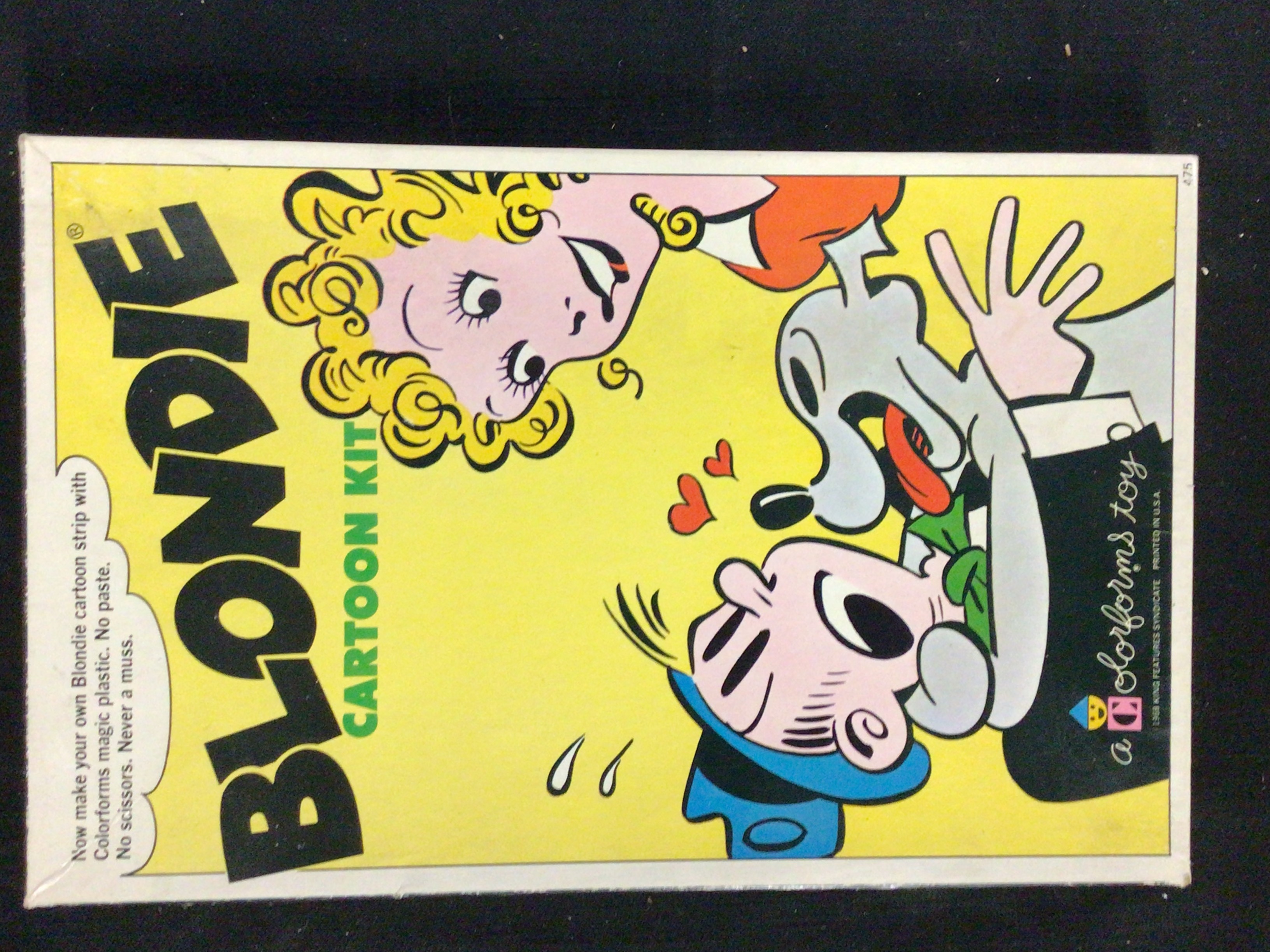 1968 Blondie Cartoon Kit Colorform toy | Proxibid