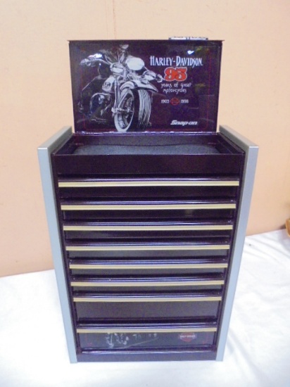 Snap-On Harley Davidson 95th Anniversary Metal Miniature Tool Box Tool ...