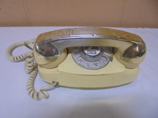 Vintage GTE Rotary Telephone | Online Auctions | Proxibid