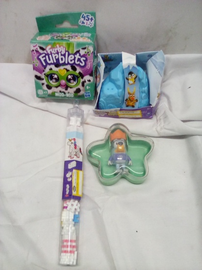 Bluey Figurine/ Furby Furblets/ Unicorn Building blocks/ Kinetic Sand ...
