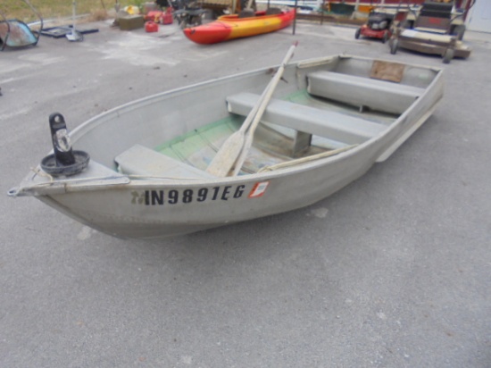 12ft Sea Nymph Aluminum Runabout Boat | Online Auctions | Proxibid