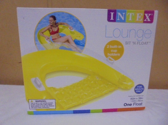 Intex Lounge Sit 'N Float | Online Auctions | Proxibid