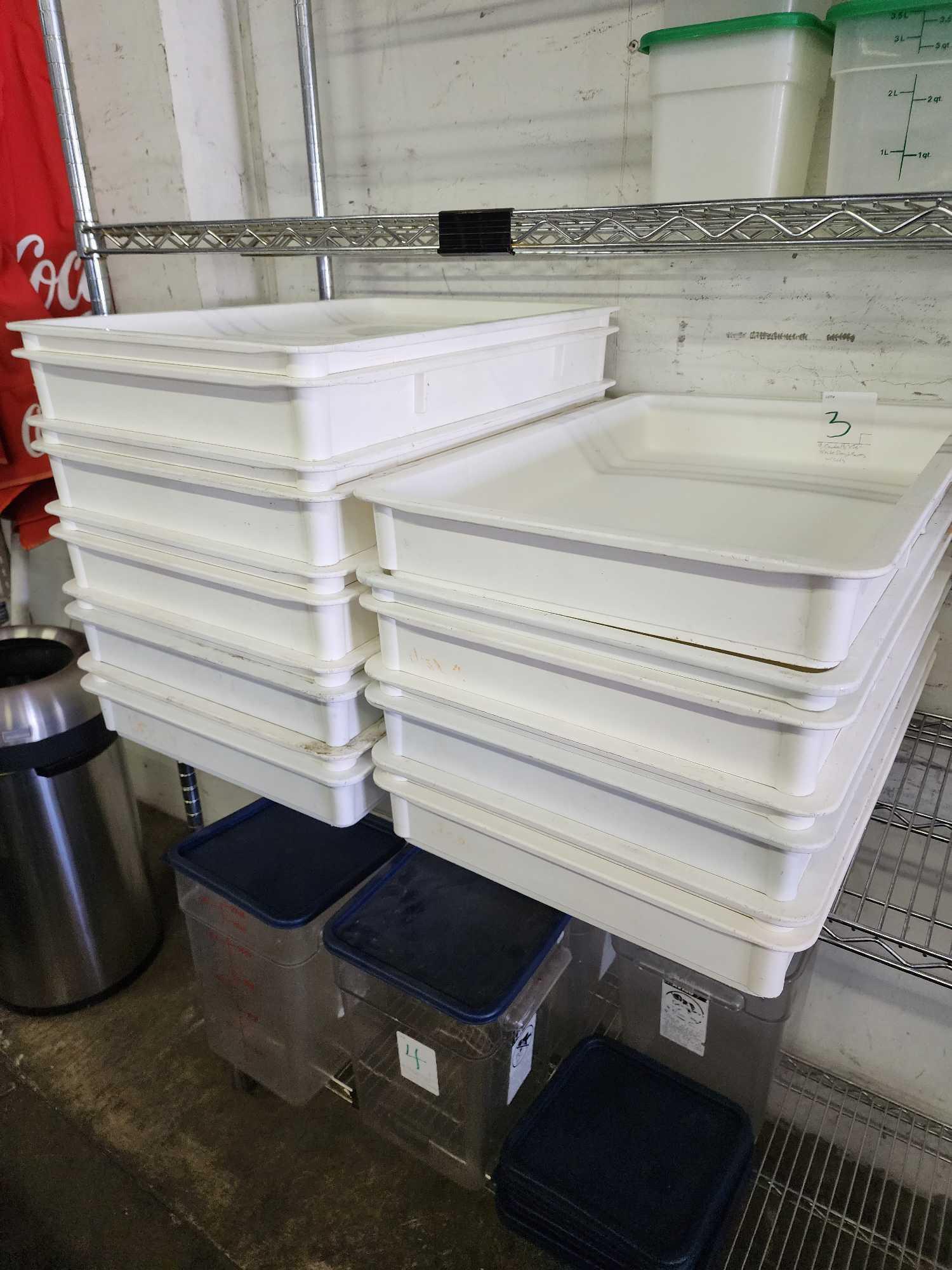 Cambro 18 in. x 26 in. White Dough Boxes with | Proxibid