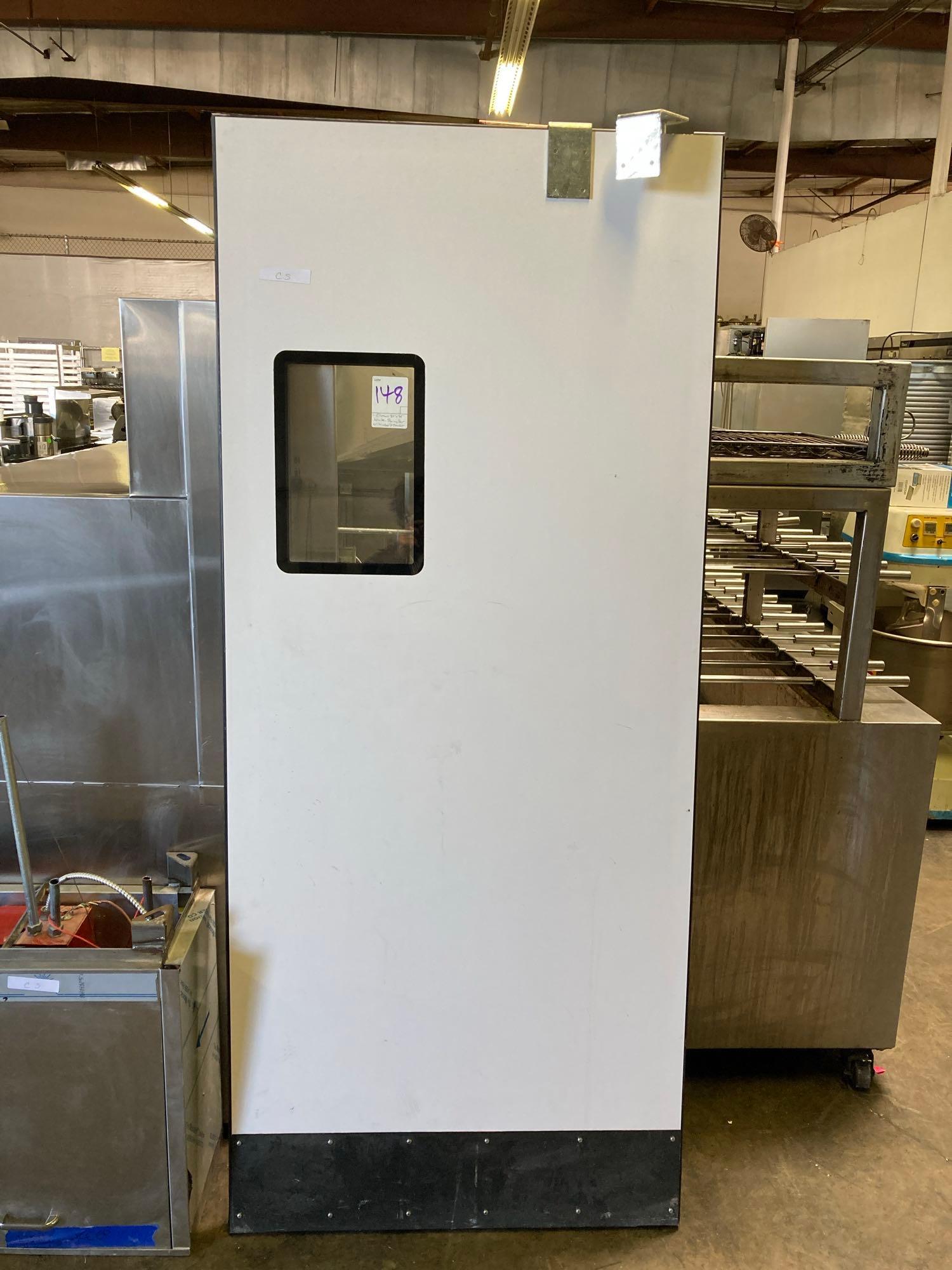 Eliason 82 in. x 35 in. White Insulated Swing | Proxibid