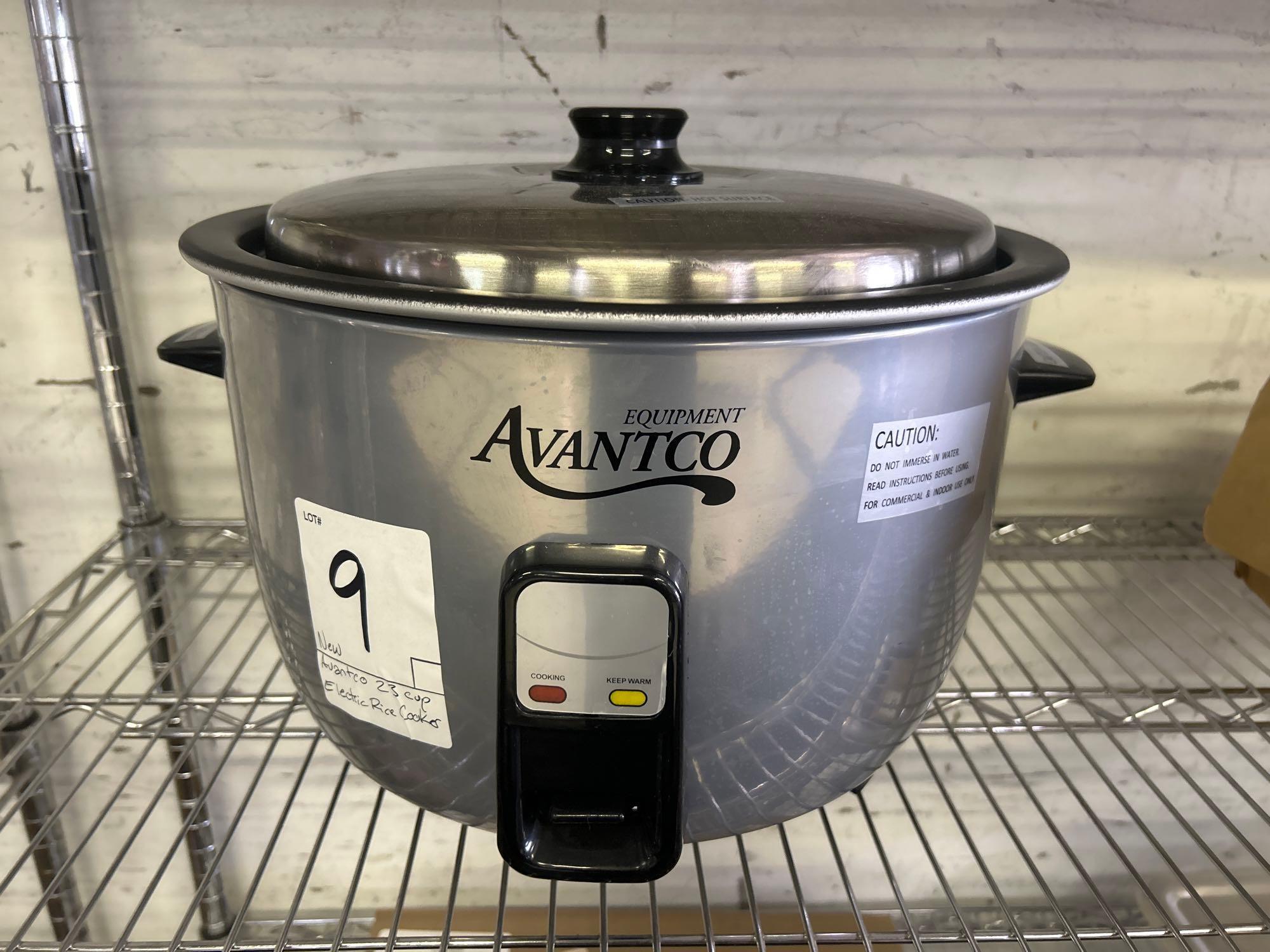 New Avantco 23 cup Electric Rice Cooker | Proxibid