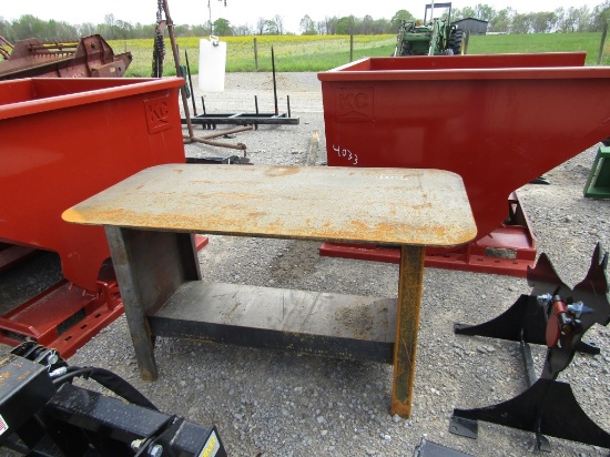 NEW 57'' KC METAL WELDING TABLE | Online Auctions | Proxibid