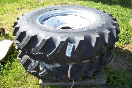(2) Titan 14.9x28 Tires w/rims | Farm Equipment & Machinery Tractors ...