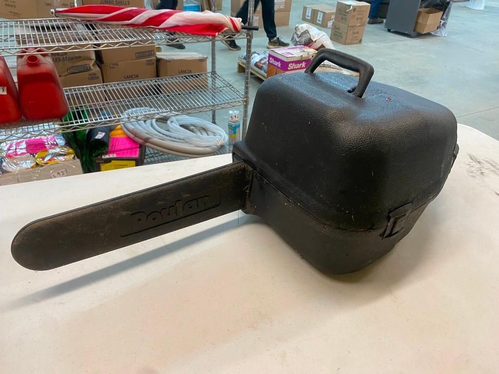 POULAN CHAINSAW CASE Proxibid