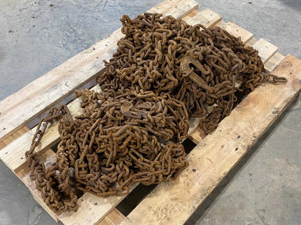 PALLET OF 3 CHAINS | Proxibid