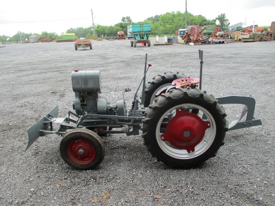 GIBSON 300 TRACTOR W/ PUSH BLADE & PLOW | Online Auctions | Proxibid