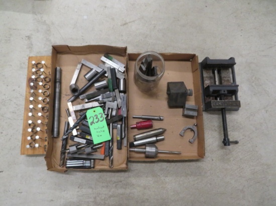 Machinist Tooling, Vee block, machinist vise - 2 flats | Industrial ...