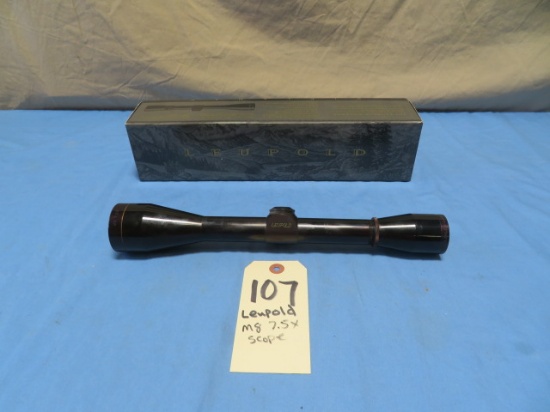 Leupold M8 7.5x Scope | Guns & Military Artifacts Gun Optics & Scopes ...