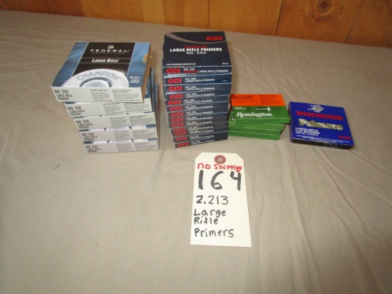 NO SHIPPING - Large Rifle Primers - 2,200+ | Guns & Military Artifacts ...