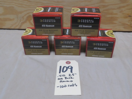 .410 000 Buck Ammo - 100 rounds | Guns & Military Artifacts Ammo ...