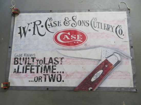 Case XX Knives large advertising banner sign | Art, Antiques ...