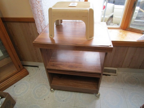 Rolling Cart & Step Stool | Online Auctions | Proxibid
