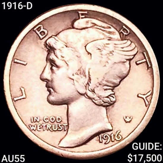 1916-D Mercury Dime HIGH GRADE | Coins & Currency Coins US Coins Dimes Mercury Dimes 1916-1945 ...