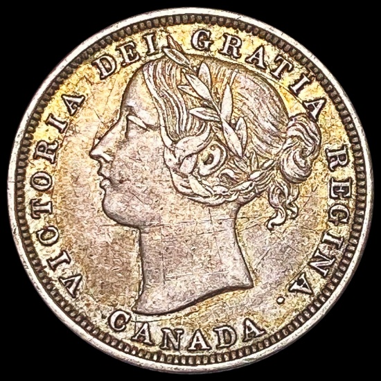 1858 Canada 20 Cent Piece LIGHTLY CIRCULATED | Coins & Currency Coins World Coins Canadian Coins ...
